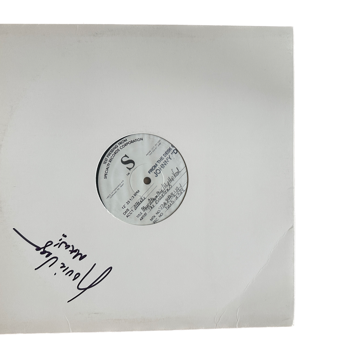 The Braxtons – Album Mix , Hip Hop Vocal (MAW Remix, Signed) – Wax Poetics