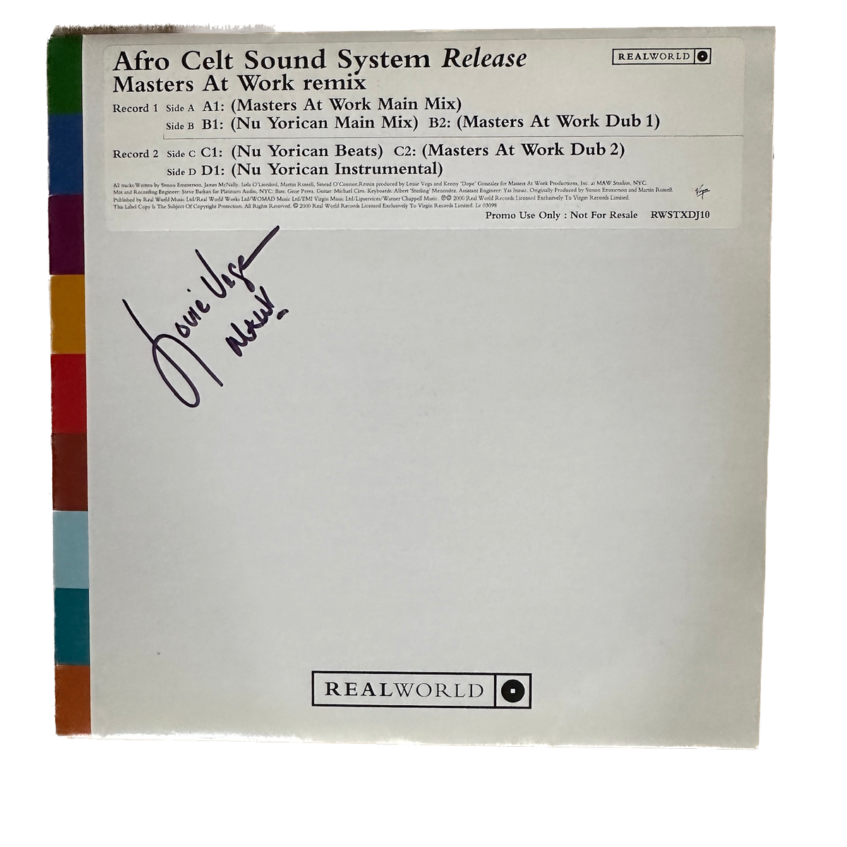 Afro Celt Sound System – Release (MAW Remix, Signed) – Wax Poetics