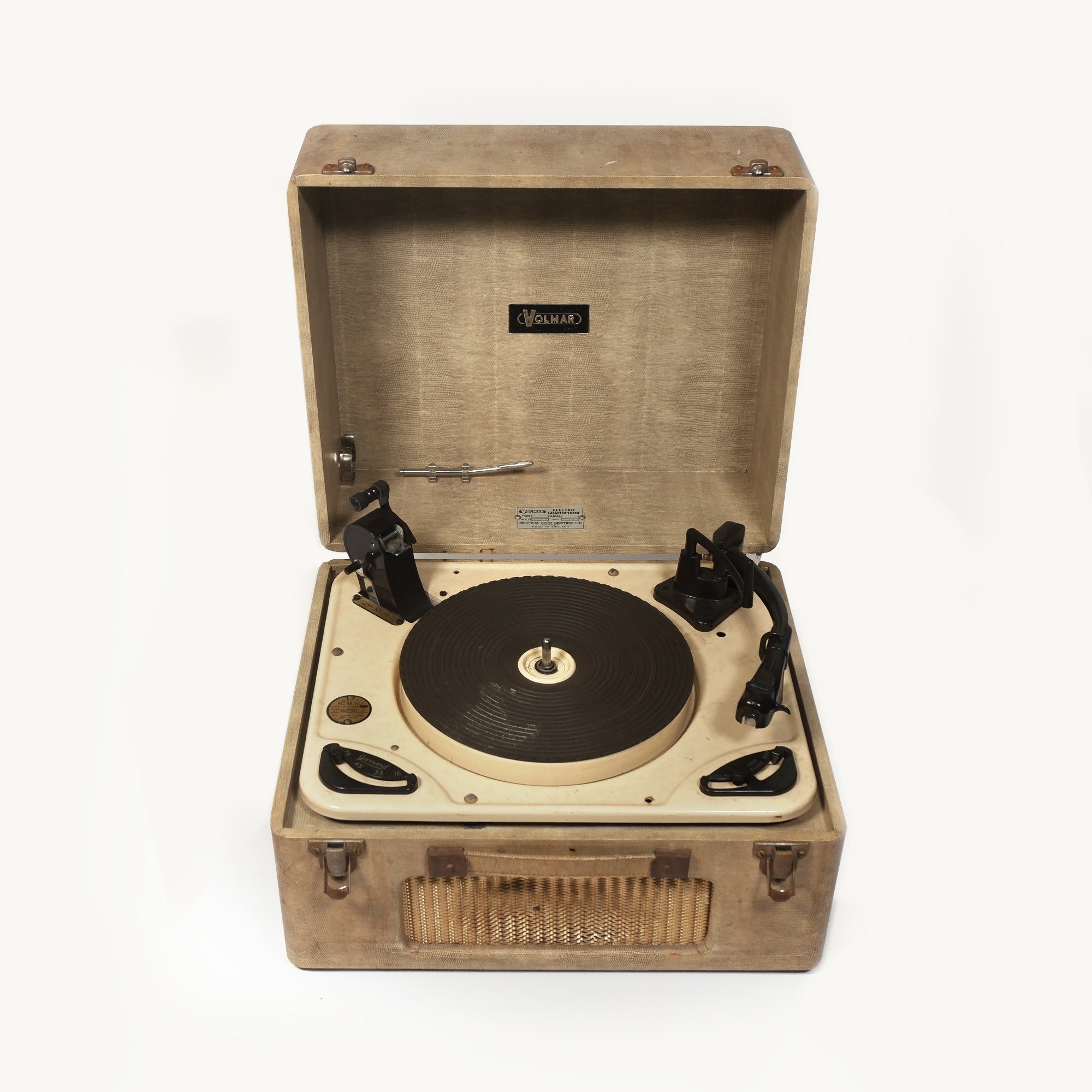 Back to Mono: Vintage Volmar/Garrard RC88/4U Portable Mono Record Play ...