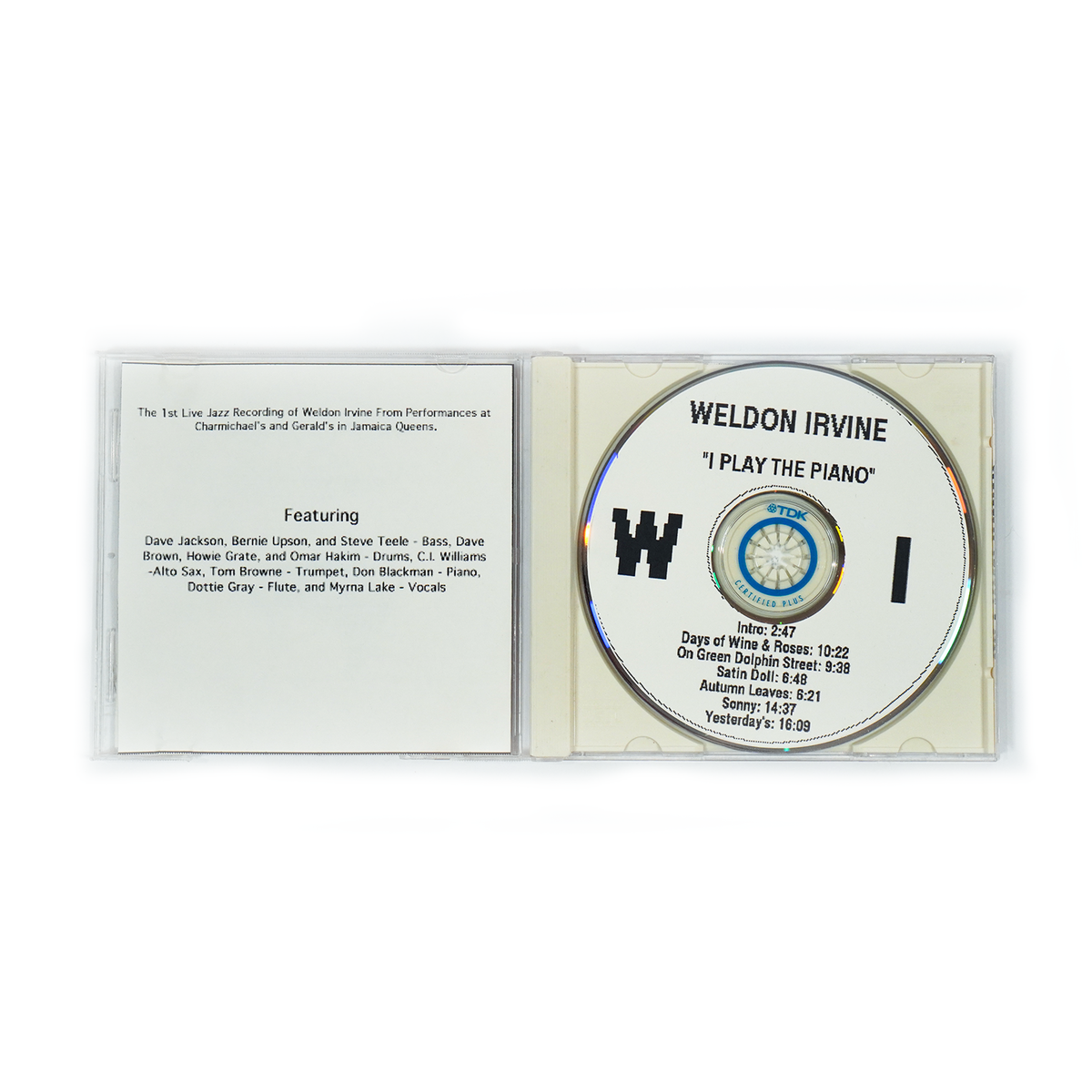 Weldon Irvine - I Play the Piano CD (1 of 1) – Wax Poetics