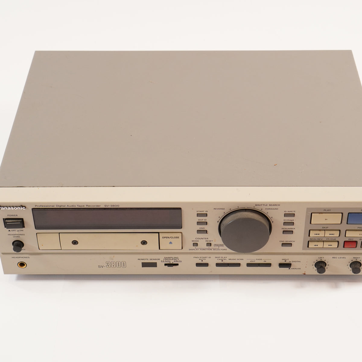 Panasonic Professional Digital Audio Tape Recorder SV-3800 – Wax Poetics