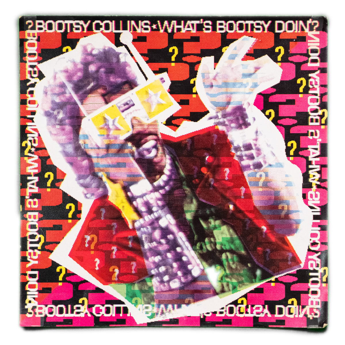 Bootsy Collins Auction: What’s Bootsy Doin’? 12” x 12” promotional ...
