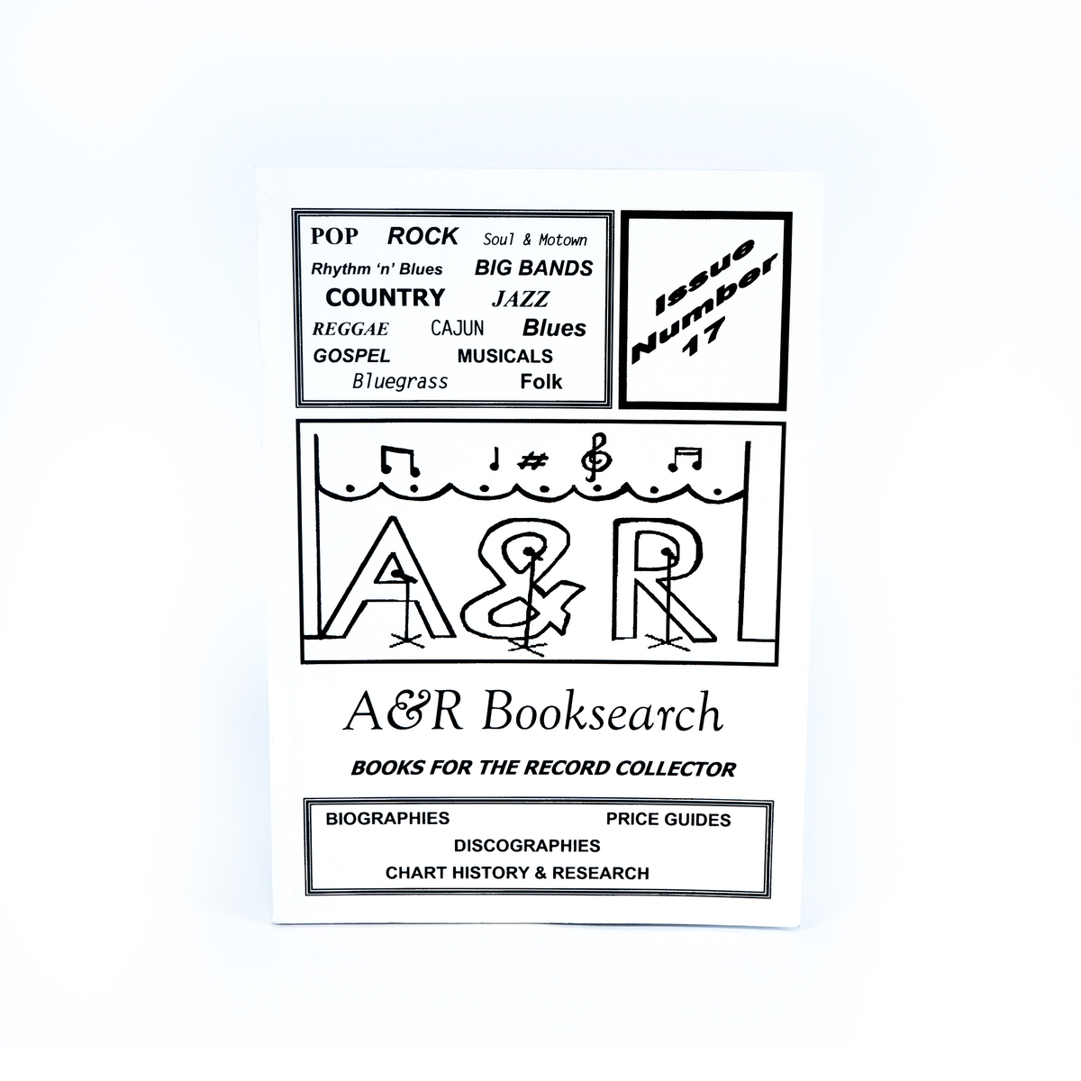 "A&R Booksearch Books for the Record Collector" Issue Number 17, 2001 ...