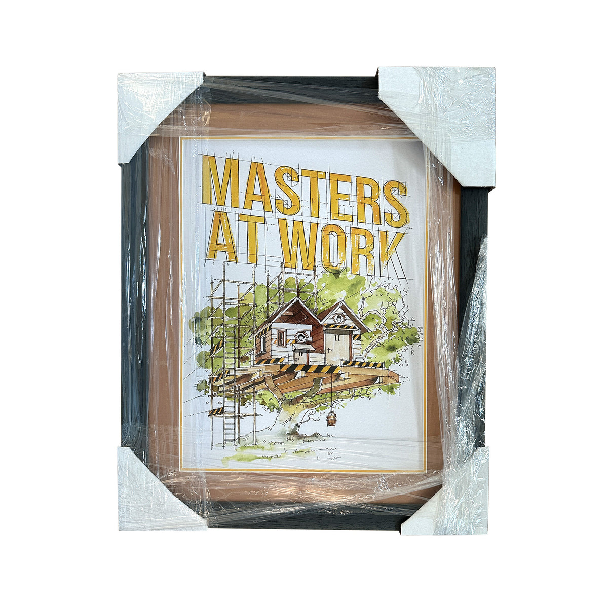 Original “Masters At Work” Framed Artwork (Framed) – Wax Poetics