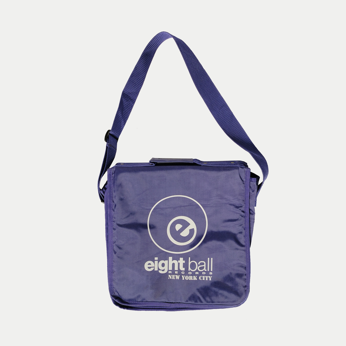 Lot 15: Eight-Ball Records Vinyl Bag – Rare - Holds ~25 Records – Wax ...
